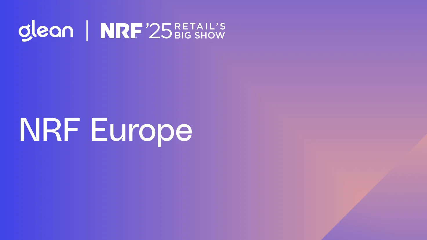 Glean Events and Conferences | Work AI for all